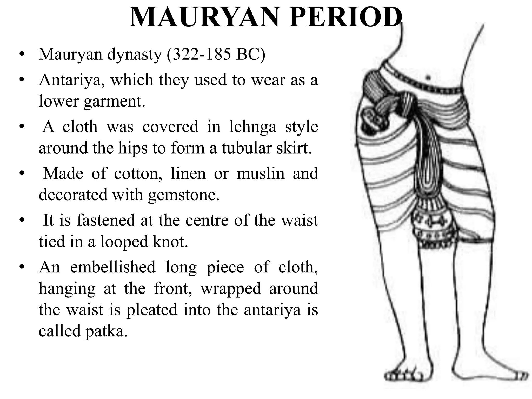 Indian fashion from ancient to modern | PPTX