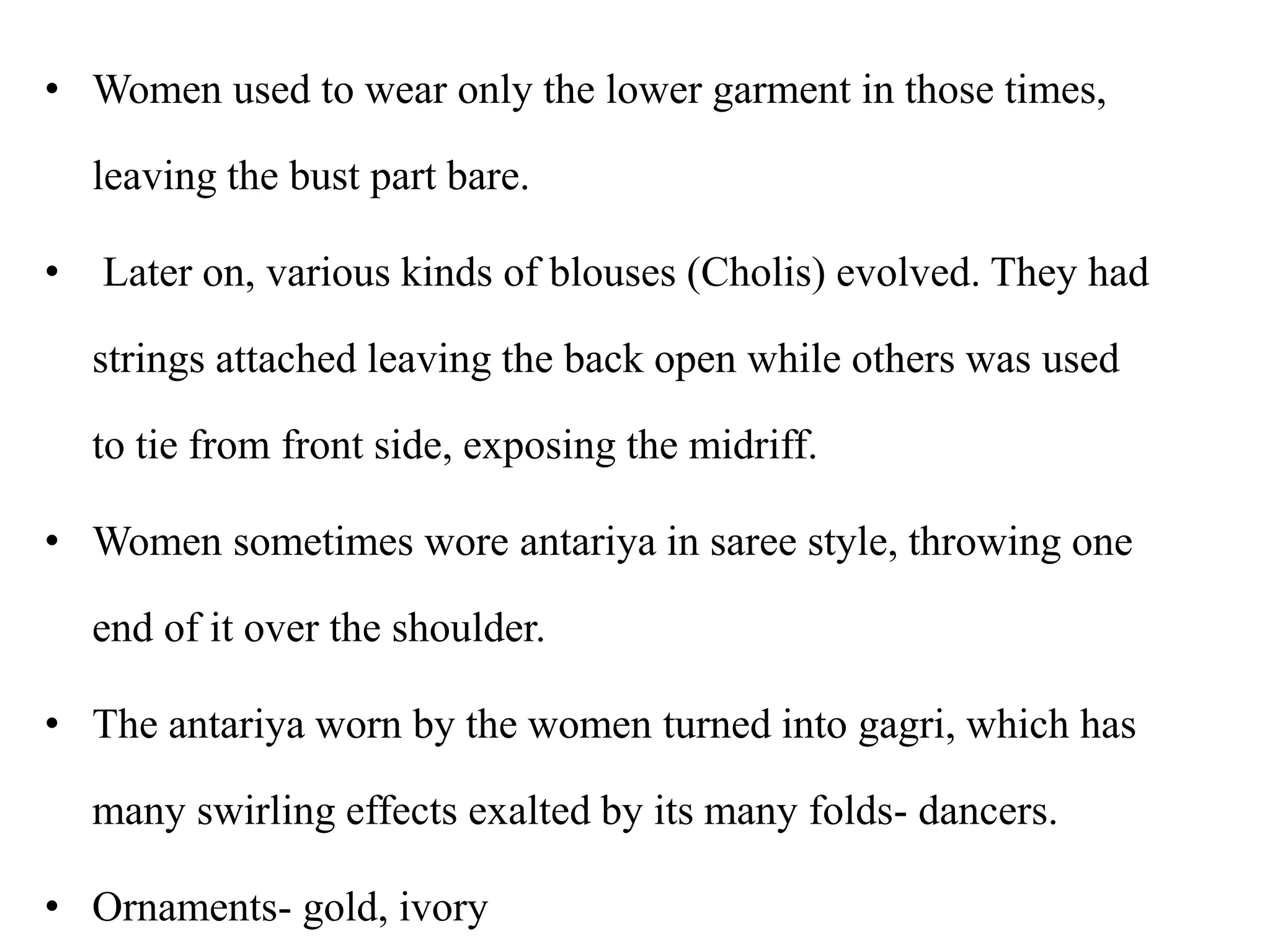 Indian fashion from ancient to modern | PPTX