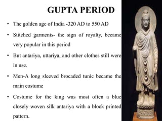 Indian fashion from ancient to modern | PPTX