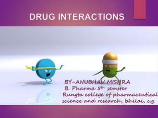 Drug Interaction Cartoon