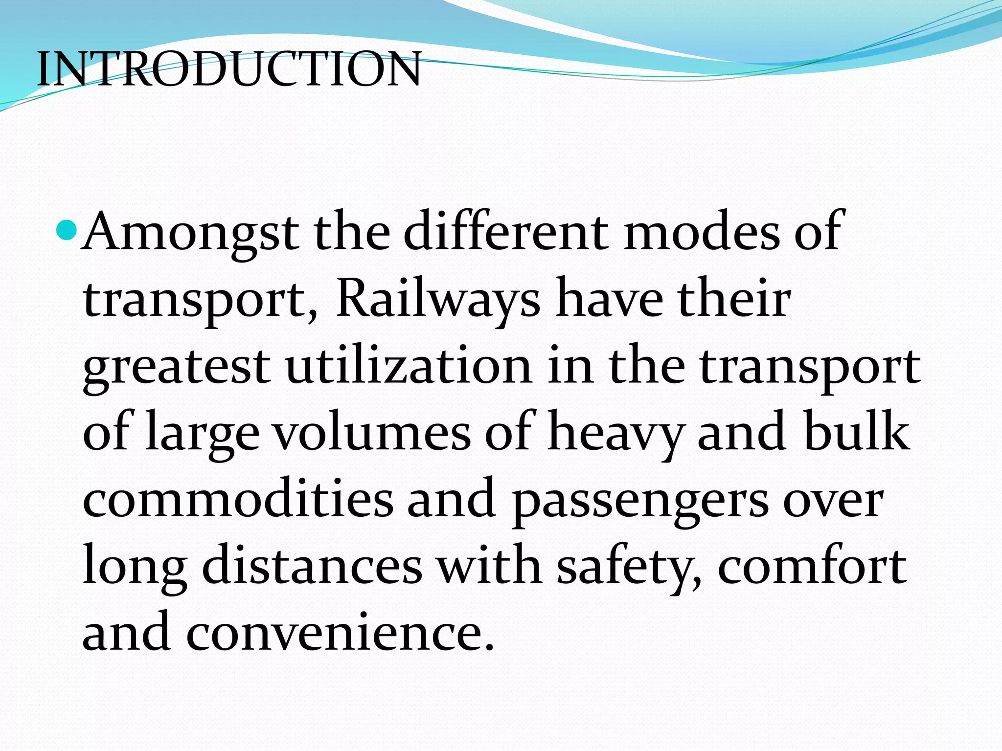 RAILWAYS | PPTX