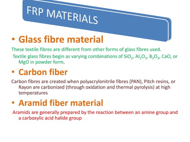 ppt on FRP bars | PPTX