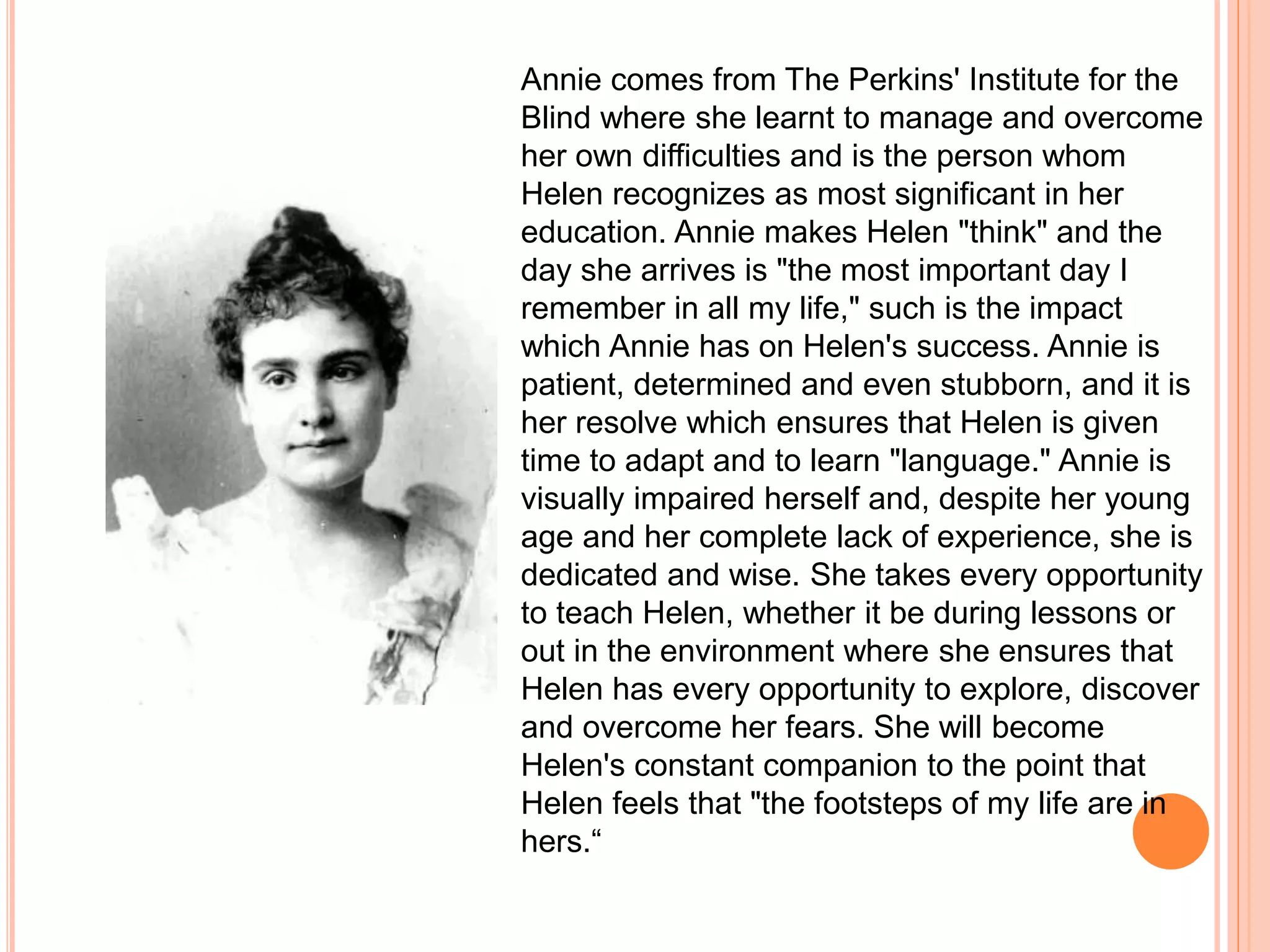 the story of my life by helen keller | PPTX | Biographies | Genres