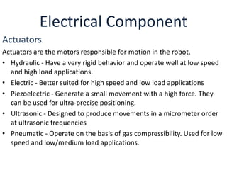 Humanoid robots - stability analysis and robustness | PPTX