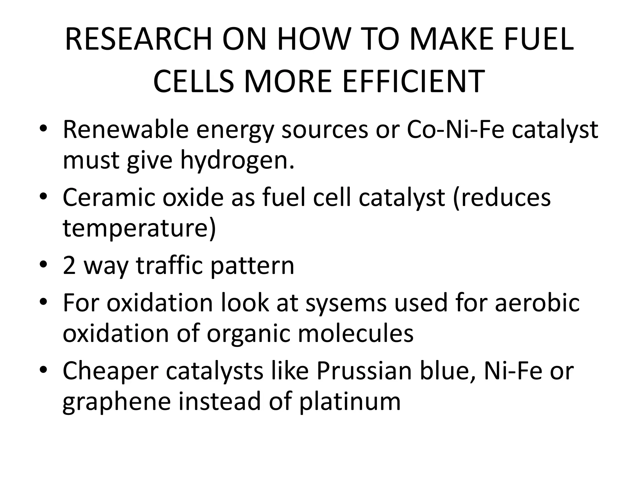 Fuel cells - types, working, construction, fabrication and application ...
