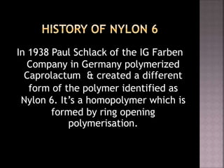 NYLON 6 | PPTX