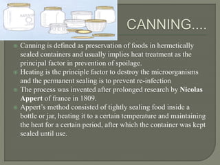 food technology | PPTX