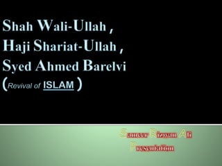Revival of Islam | PPTX