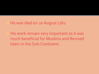 Revival of Islam | PPTX