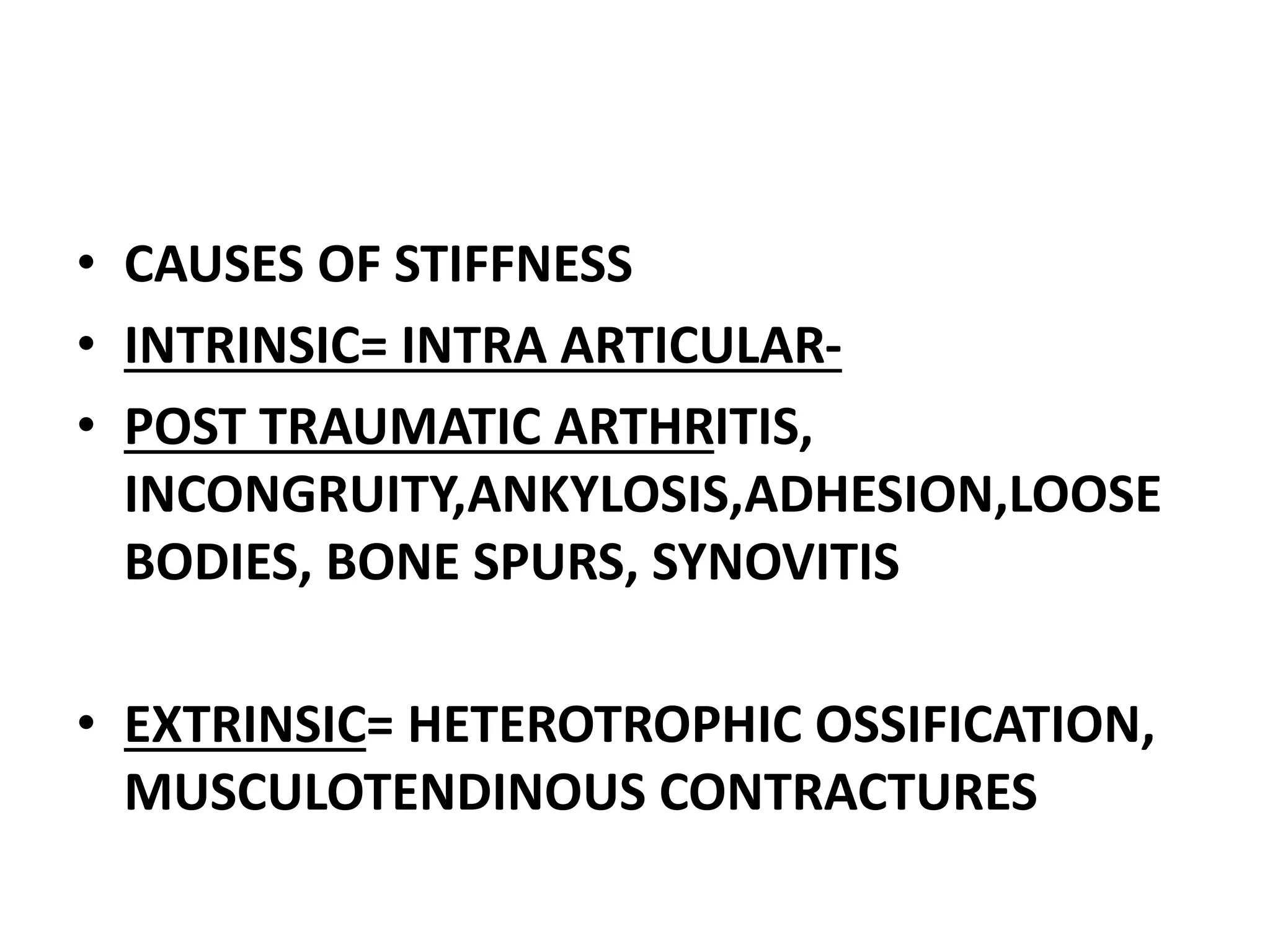 Elbow Arhtrolysis for stiff elbow | PPTX