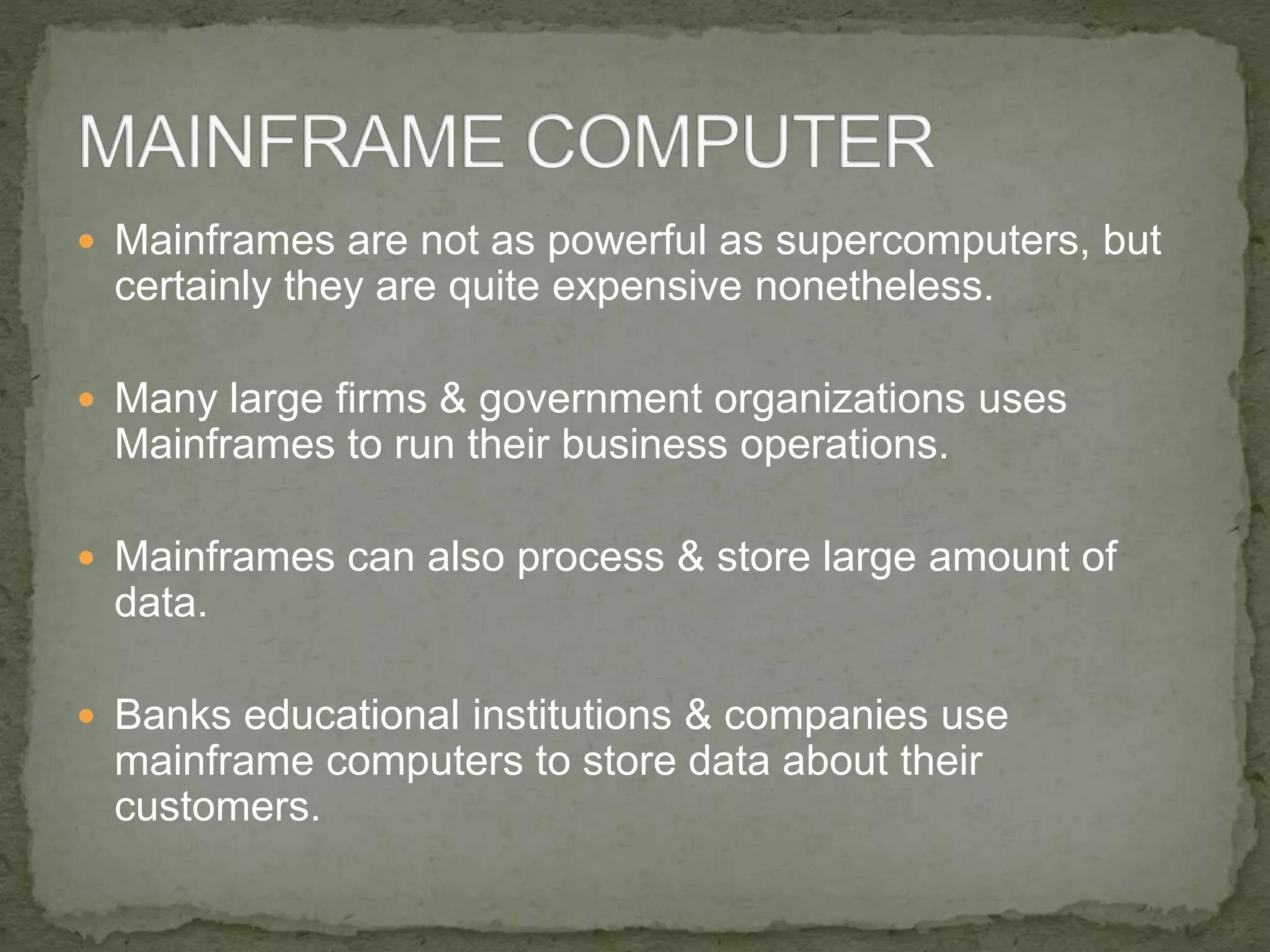 types of computer | PPT