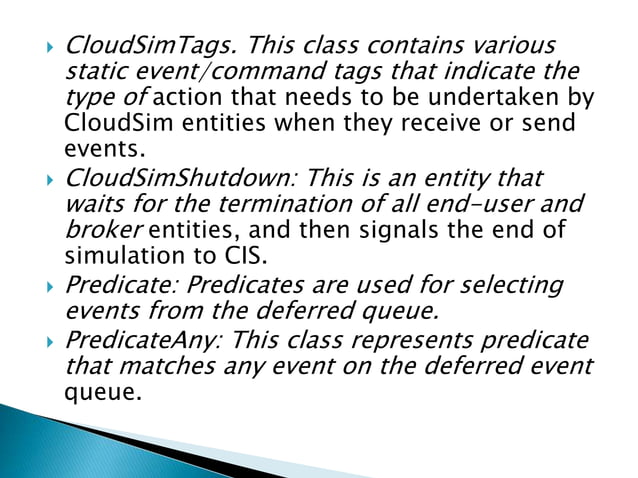 introduction to cloudsim | PPTX