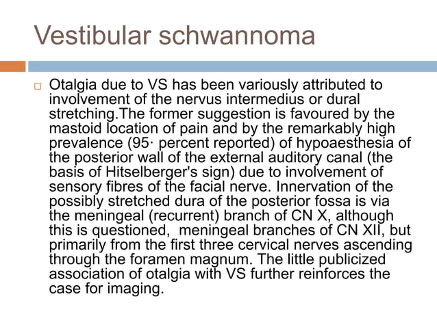 otalgia causes and management | PPTX | Ear, Nose and Throat Conditions ...
