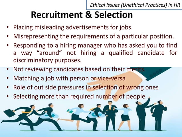 Ethical Issues in Human Resource Management | PPSX
