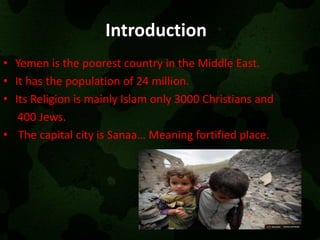 The Yemen War | PPTX