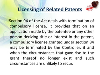 Compulsory licensing (patents) | PPTX