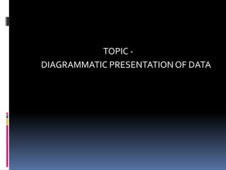 DIAGRAMMATIC PRESENTATION OF DATA | PPTX | 3-D Graphics | Computer ...