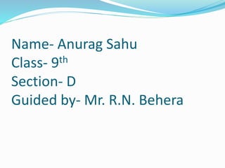 powerpoint presentation on topic Matter by Anurag Sahu | PPT