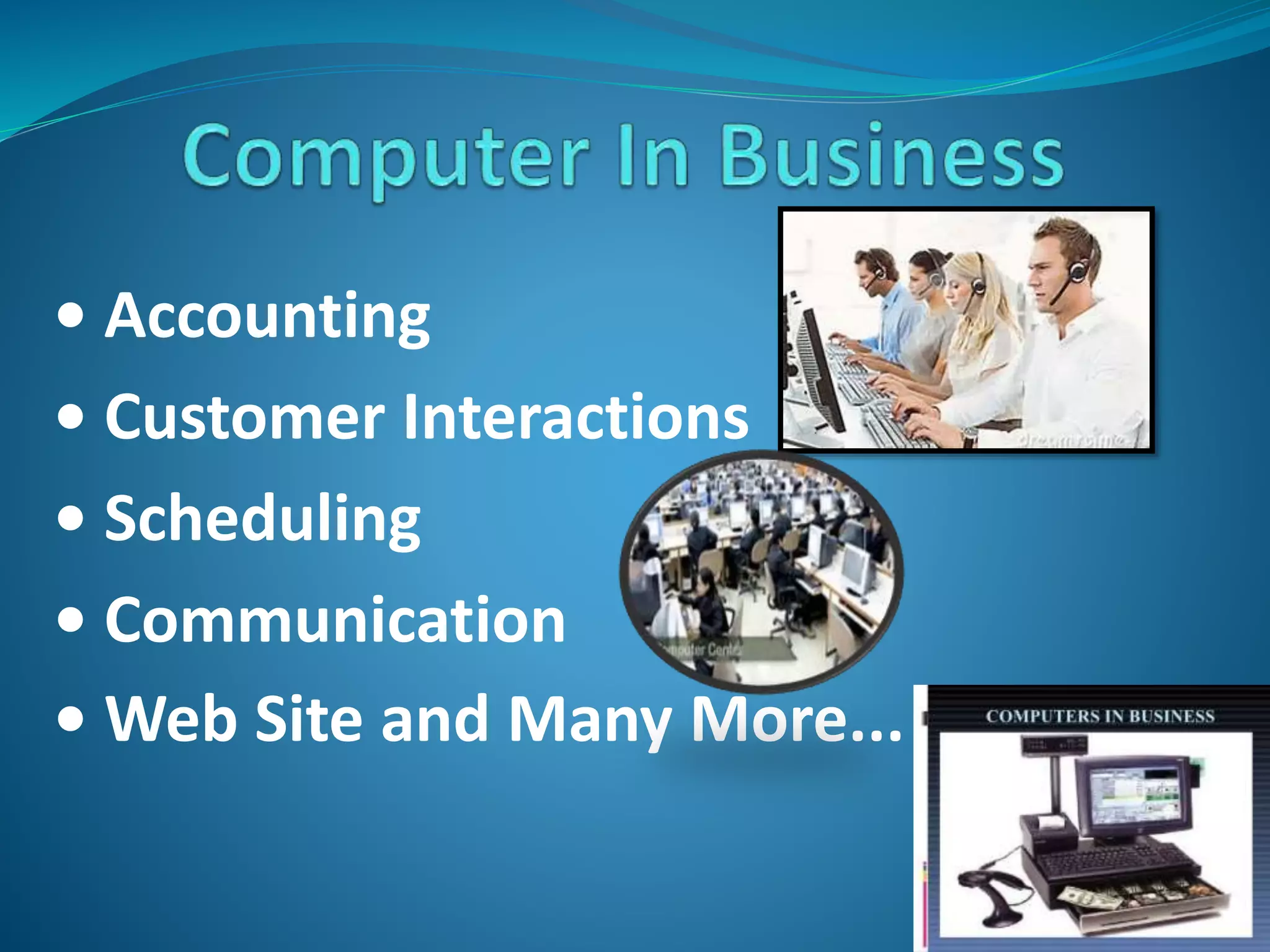 Applications of computer | PPSX