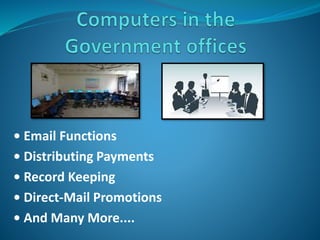 Applications of computer | PPSX