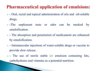 Formulation of Emulsion | PPTX