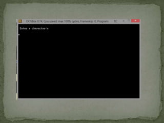 Managing I/O & String function in C | PPT