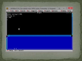 Managing I/O & String function in C | PPT