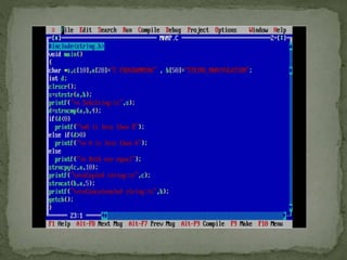 Managing I/O & String function in C | PPTX