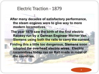Railway Electrification - Traction | PPTX