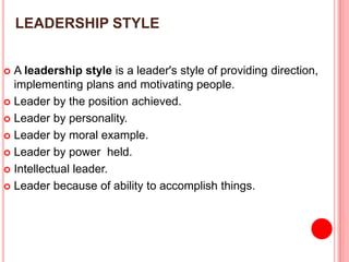 Leadership | PPTX