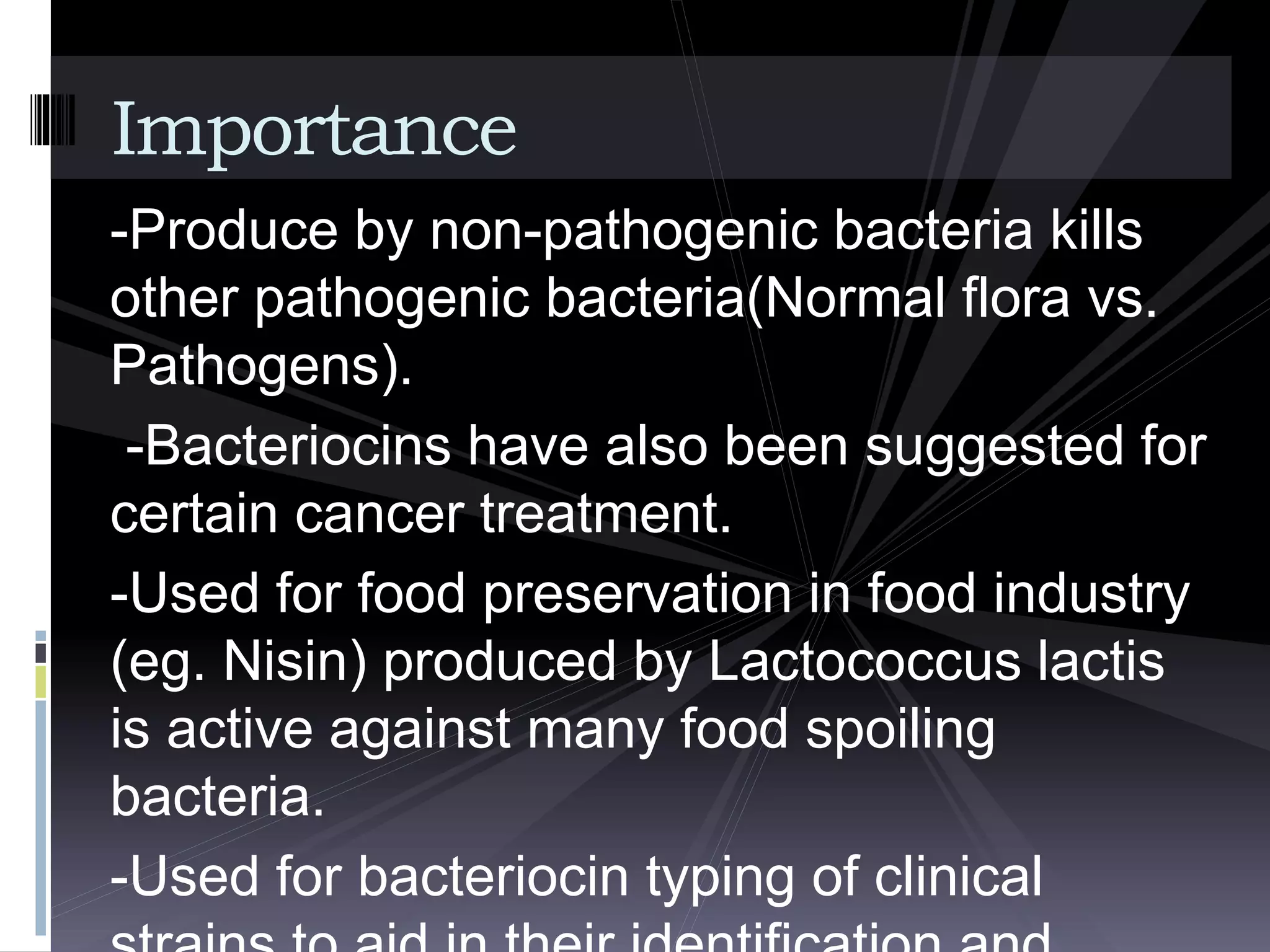 Bacteriocin | PPTX
