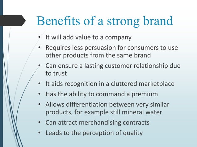 Building Strong Brands|Brand making|presentation | PPTX | Marketing and ...