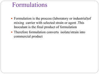 COMMERCIAL FORMULATIONS OF PSEUDOMONAS | PPTX