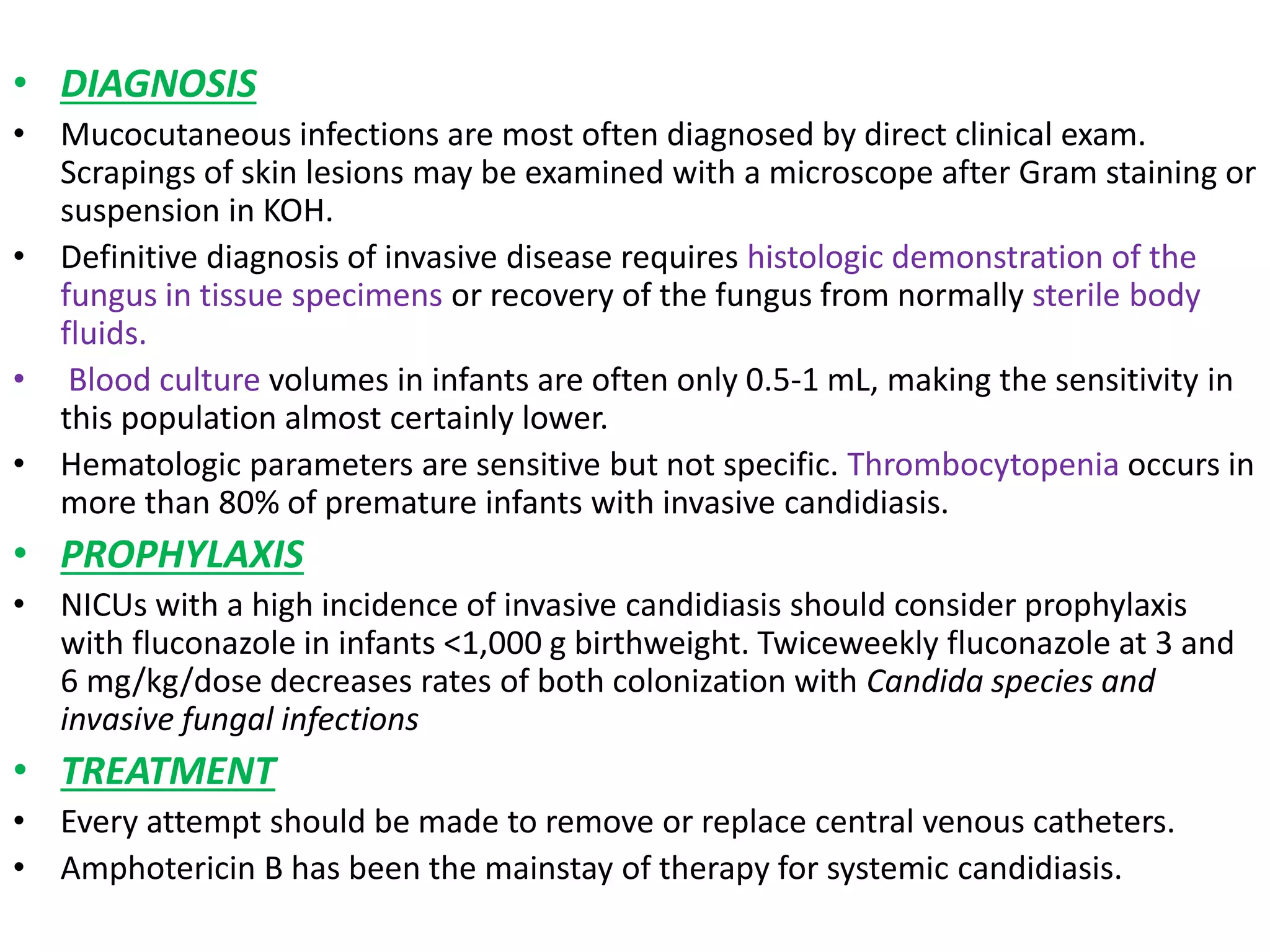 Principles of Fungal Diagnosis and Treatment | PPTX