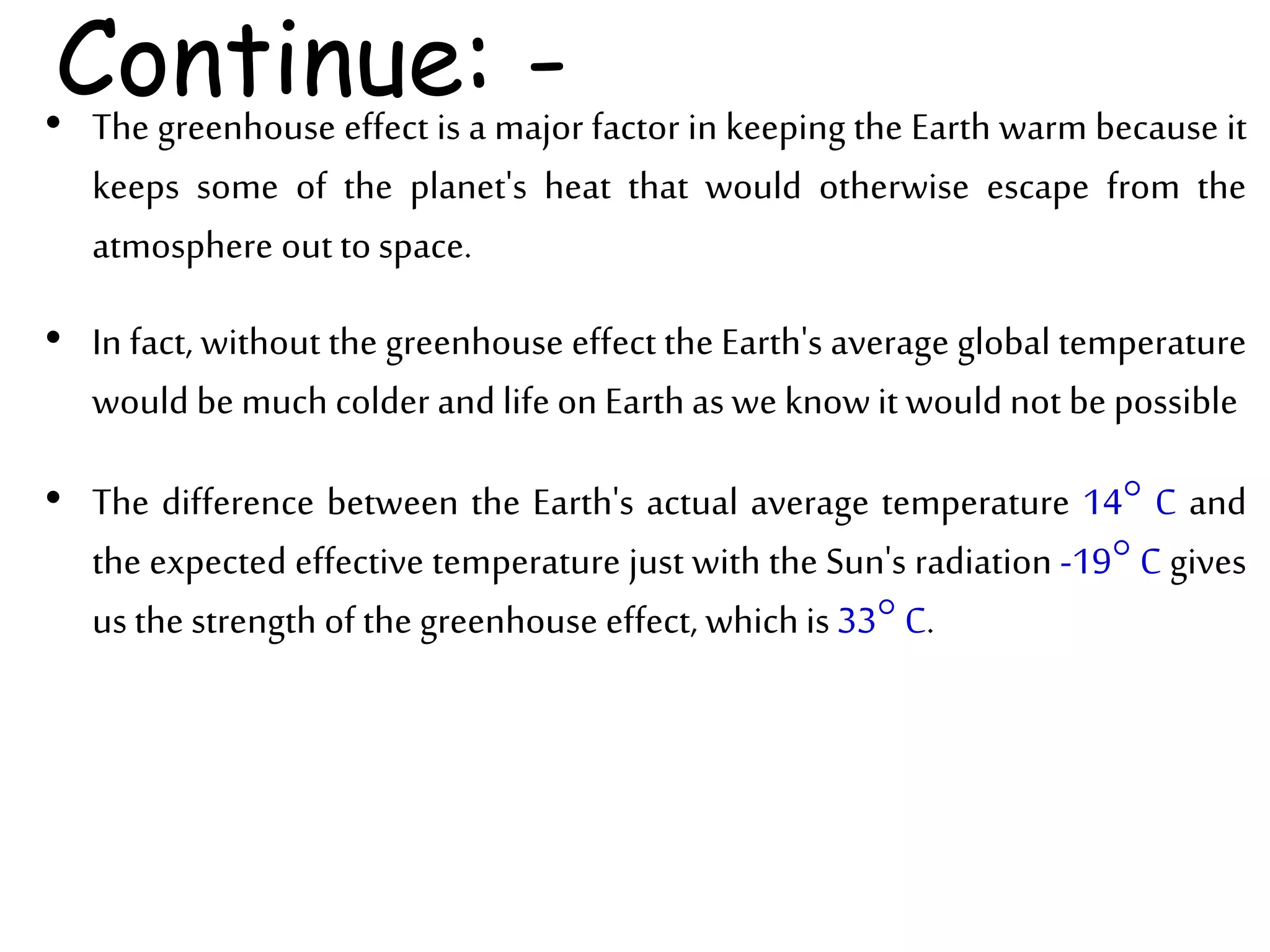 Greenhouse effect PPT | PPTX