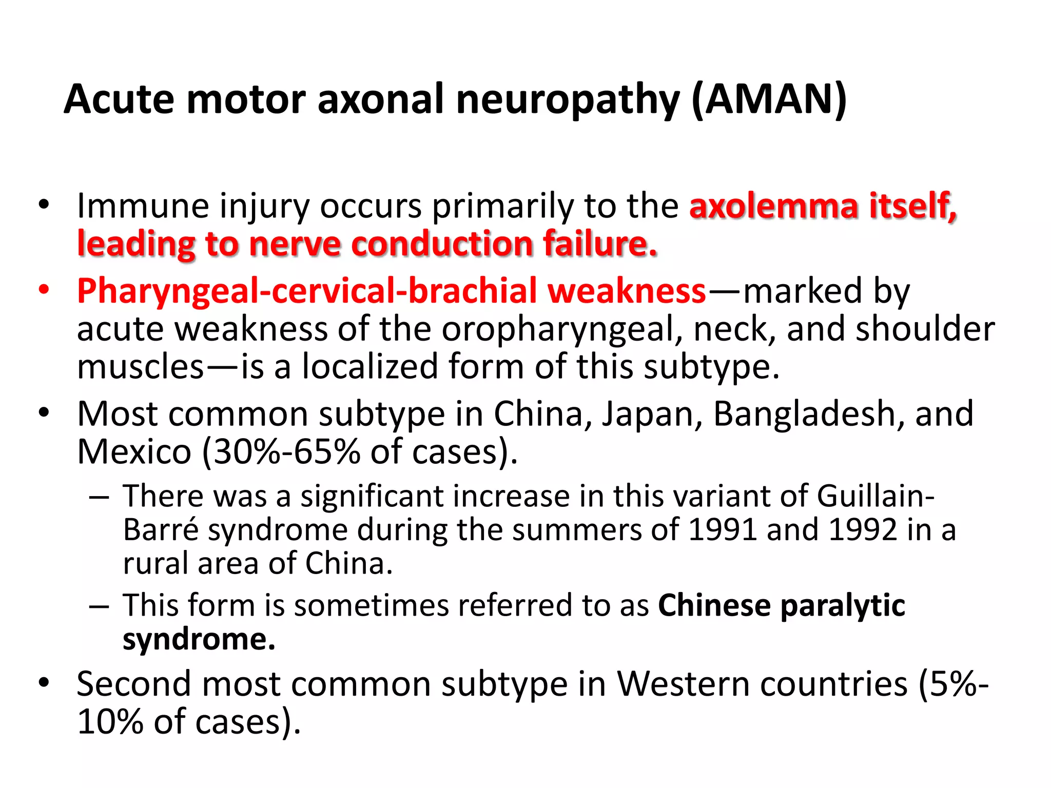 Guillian Barre Syndrome | PPTX