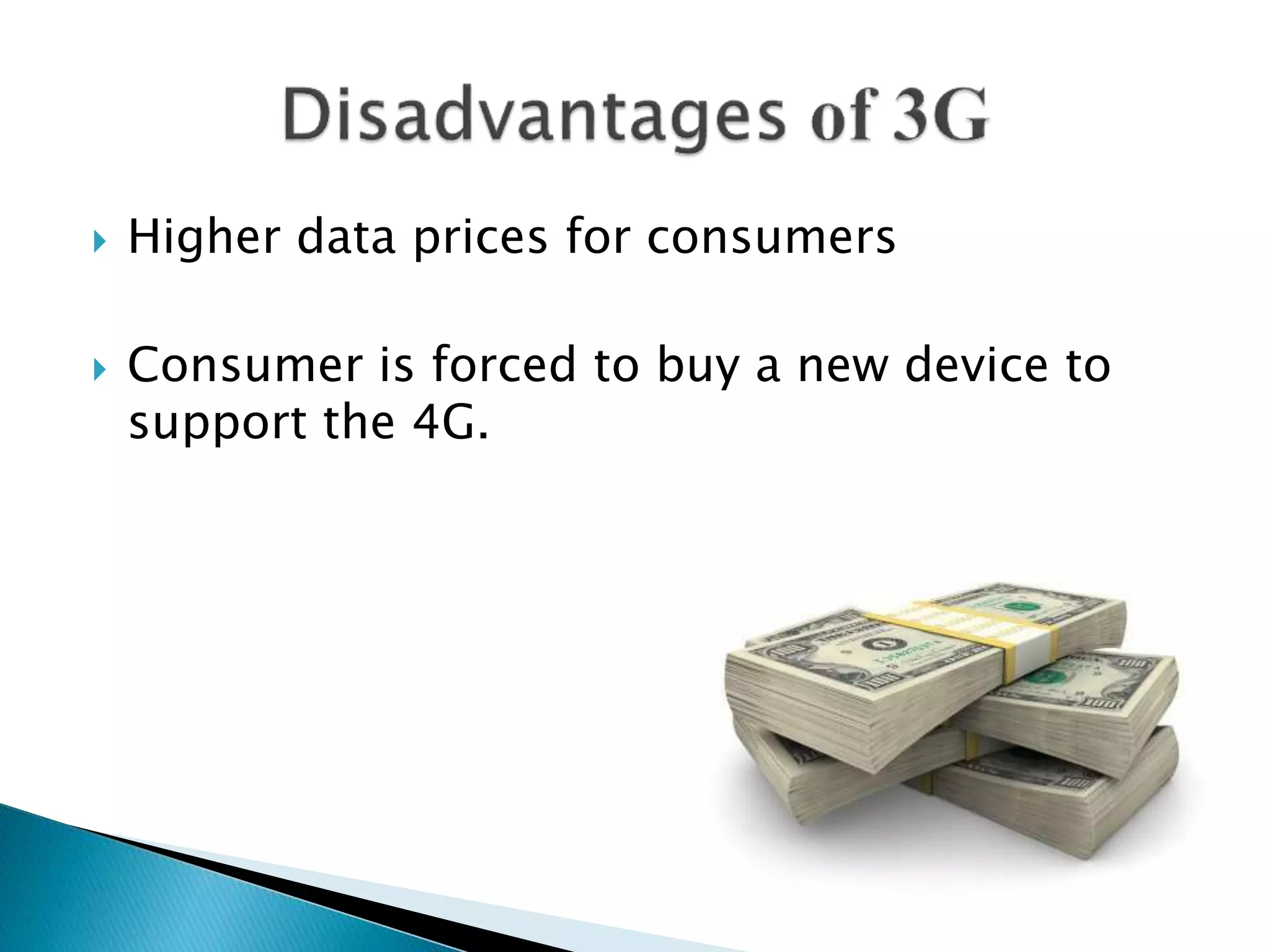 3G & 4G : Advantages and disadvantages | PPT