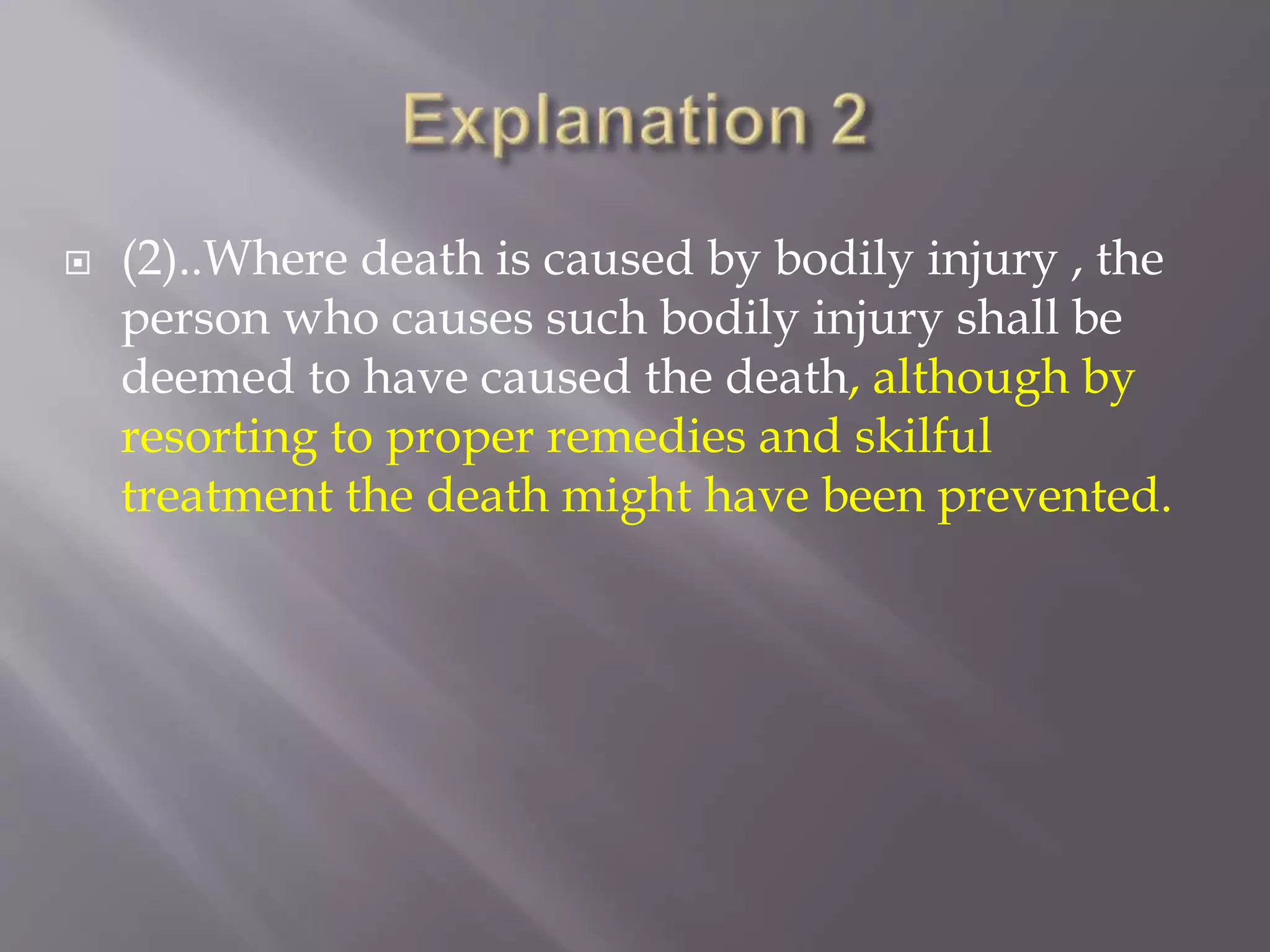 culpable homicide, murder and grievous hurt | PPTX