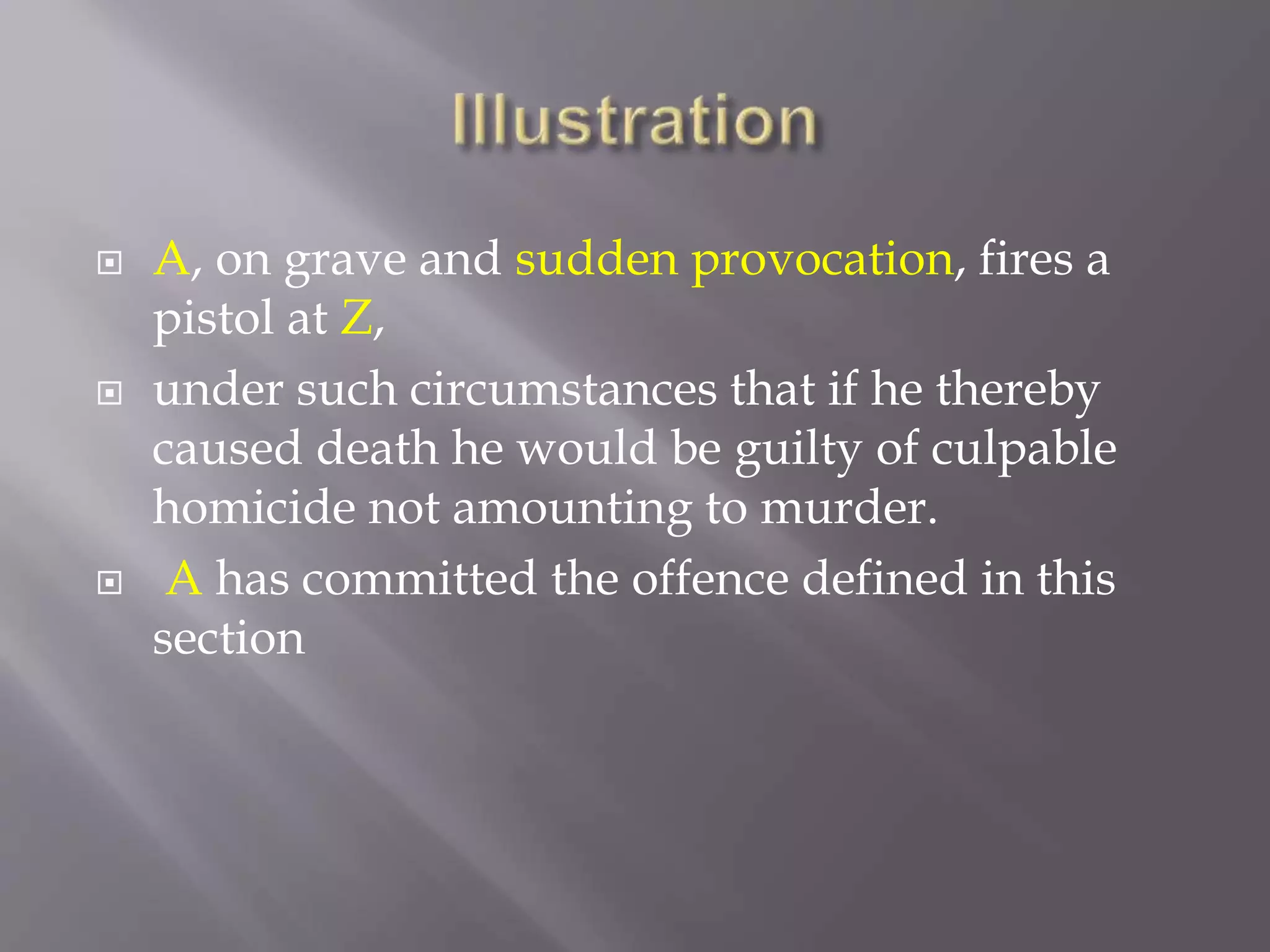 culpable homicide, murder and grievous hurt | PPTX