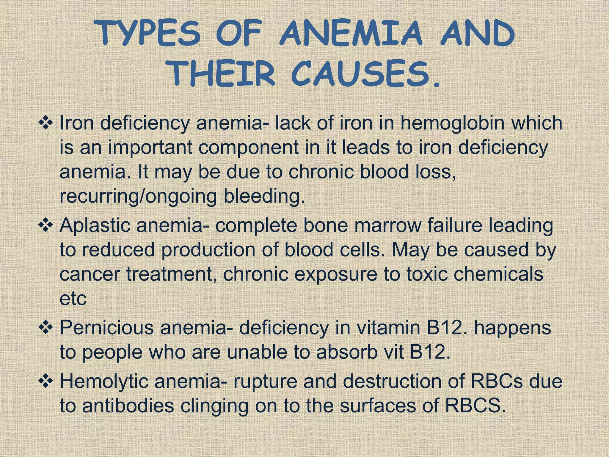 Anemia | PPTX