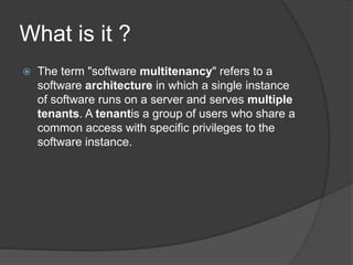 “Salesforce Multi-tenant architecture”, | PPT