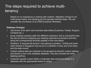 “Salesforce Multi-tenant architecture”, | PPT