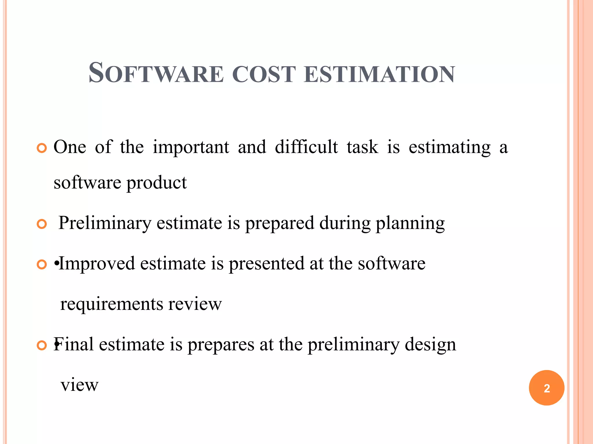 software cost factor | PPTX