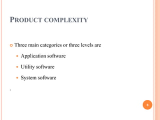 software cost factor | PPTX | Computer Software and Applications | Computing
