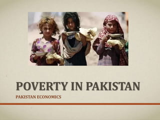 Poverty In Pakistan | PPTX