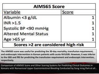 gastrointestinal bleeding ( GI Bleed) | PPTX