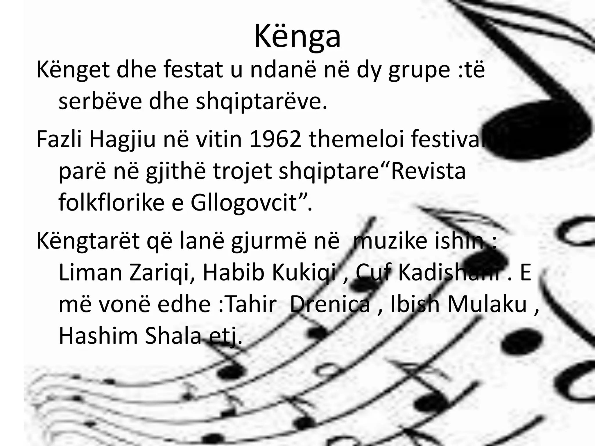 Muzika-Tadicionale - Gentrit Mulaku | PPT