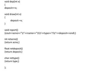 Bank Management System | PPT