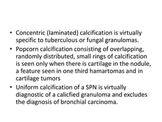 BENIGN AND MALIGNANT LUNG NEOPLASAM MASSES | PPTX