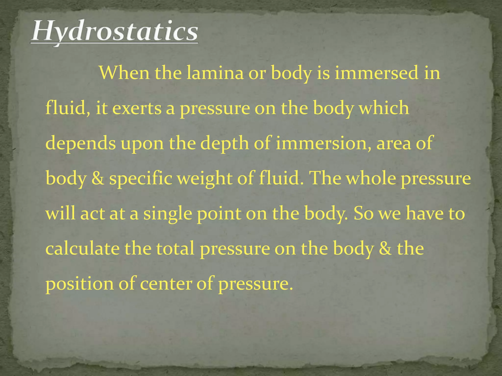 PROPERTIES OF FLUIDS & ITS PRESSURE MEASURMENTS | PPTX